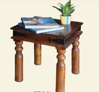 Square ST03 Wooden Side Table, Pattern : Plain, Specialities : Perfect ...