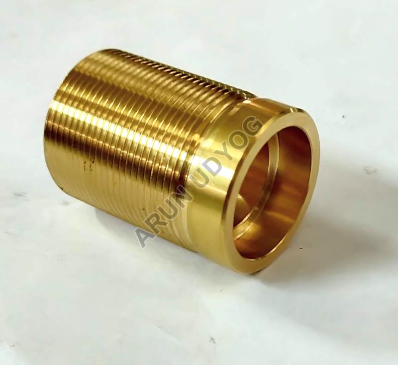 Round Polished Brass Threaded Bush, Certification : ISI Certified ...