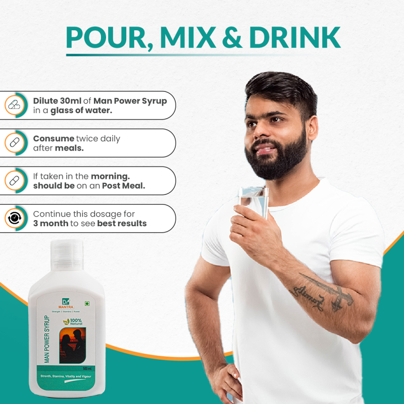 Man Power Syrup, Purity : 99%, Packaging Type : Plastic Bottles ...