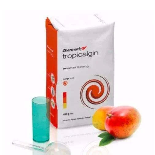 Zhermack Tropicalgin Alginate Powder, for Tooth Filling, Packaging Type : Box - THINKBIZZ ...