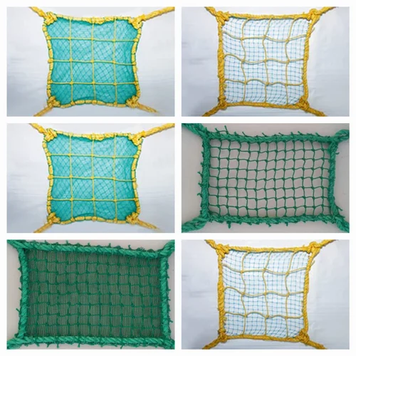 HDPE Construction Safety Net, Mesh Size : 4 Inch, Color : Green ...