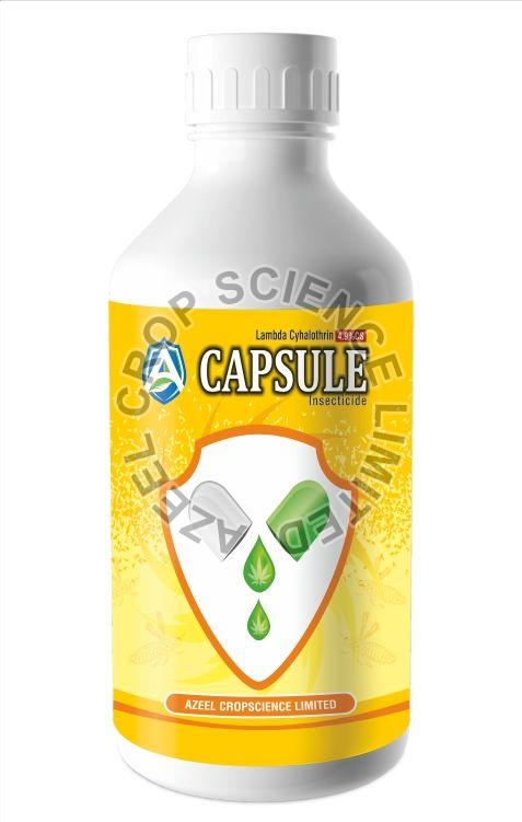 Lambda Cyhalothrin 4.9% CS Insecticide, for Agriculture, Packaging Type ...