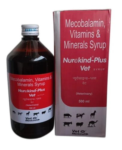 Nurokind Plus Veterinary Syrup, Form : Liquid, Packaging Size : 500ml ...