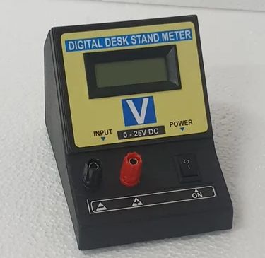 Digital DC Voltmeter, Color : Black - Adarsh International, Ambala, Haryana