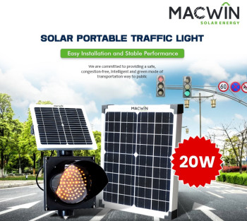 20 Watt Solar Portable Traffic Light System at Best Price in Surat ...
