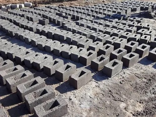 Construction RCC Block, for Partition Walls, Shape : Rectangular at Rs ...