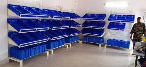 Mild Steel Vegetable Display Rack, Size : Standard at Rs 4,200 / Piece ...