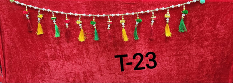 Single Line Toran, Size : 3 Foot at Rs 85 / Piece in Ahmedabad | Shree ...