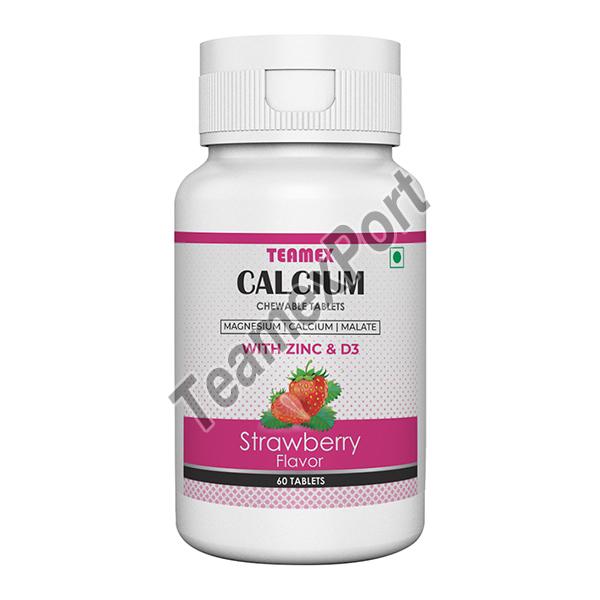 Teamex Calcium Tablet, Grade Standard : Pharm Grade, Packaging Type ...