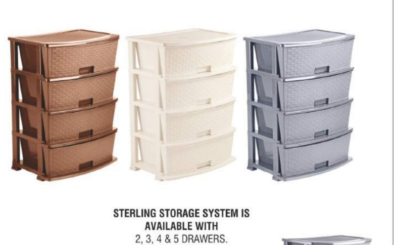 Rectangular Plastic Modular Drawer, for Home, Feature : Durable, Fine ...