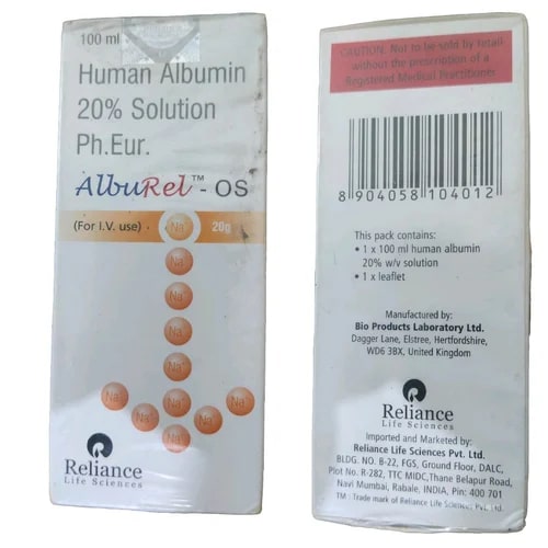 Alburel-os Injection, For Hospital at Rs 4,200 / Pack in Patna | RGGS ...