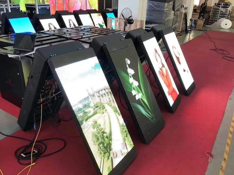 Double Sided Pole Led Display Board - SARIKA LED TECHNOLOGY, Raipur ...