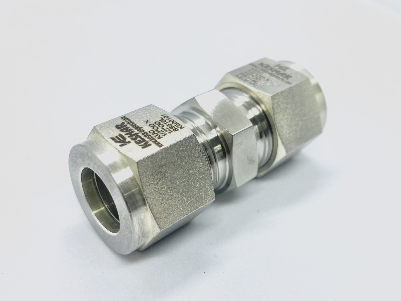 Stainless Steel Instrumentation Tube Union, for Industrial, Size ...