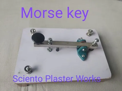 Morse Telegraph Key at Rs 500 / Piece in Ambala | Sciento Plaster Works