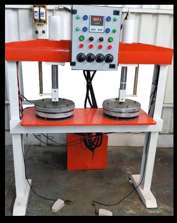 Hydraulic Double Die Paper Plate Making Machine - Power Mack Industries, Ahmedabad, Gujarat