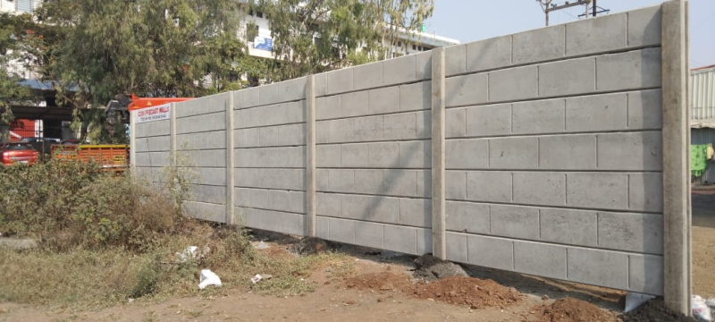 Sqaure Brass pcc precast compound wall, for Home, Certification : ISO ...