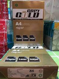 Copy Gold A4 size paper, Size : 210x297 Mm, Feature : Reasonable Cost ...
