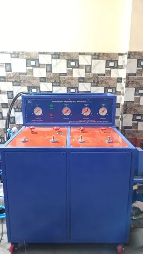 Hydrostatic Pressure Test Apparatus, Color : BLUE at Rs 2.10 Lakh ...
