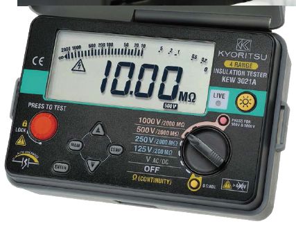 Battery Digital Insulation Tester, for Industrial, Certification : CE ...