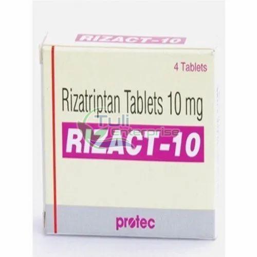 Rizact 10mg Tablet, Packaging Type : Box at Rs 200 / Strip in Delhi ...