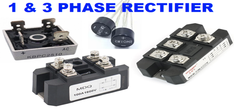 Electrical Rectifiers, for Electronics Use, Industrial Use, Phase : Double Phase, Single Phase ...