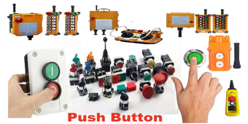 Polished Plastic Push Buttons, for Industrial, Specialities : Rust ...