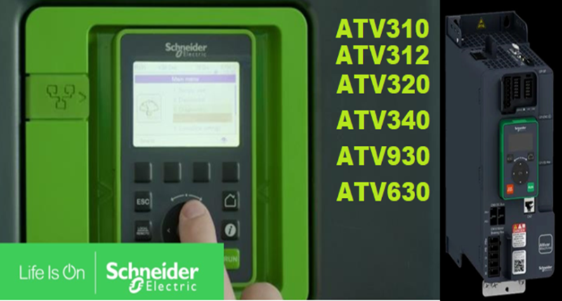 Single Phase 4 Way Rectangle Steel Schneider VFD, for Industries, Size ...