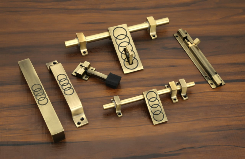 ANM White Zinc Alloy door kit, Feature : Simple Installation, Longer ...