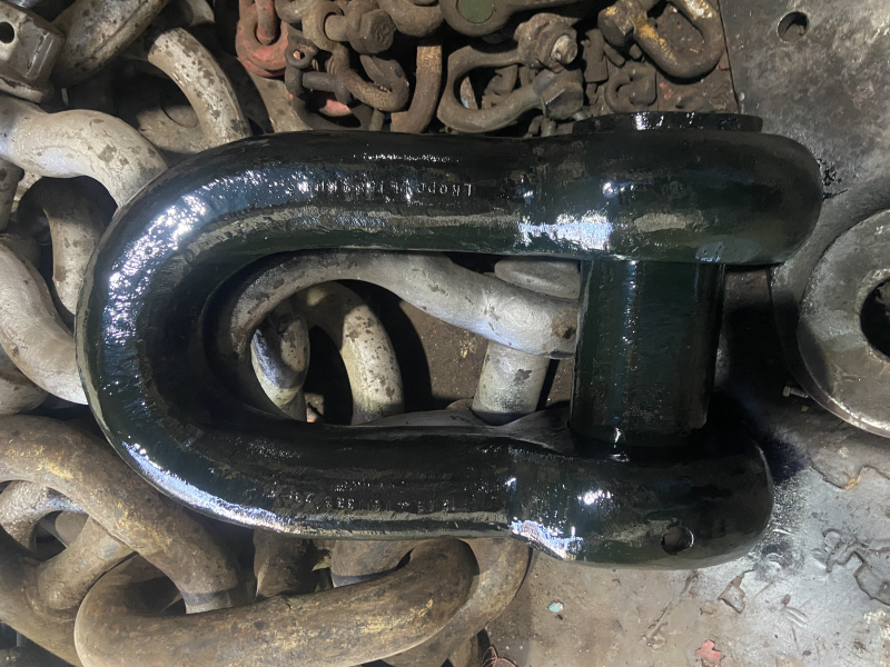 Black D Shackle, For Link Chains Together, Size : 1inch, 2inch, 3inch ...