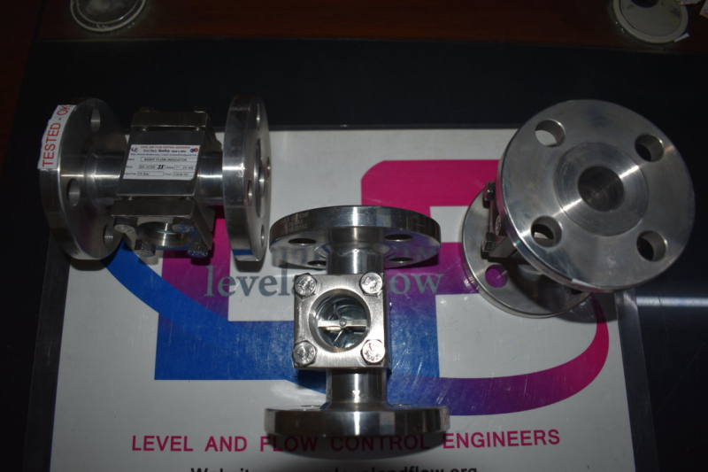 Wheel Type Flow Indicator, for Gas Use, Liquid Use, Size : 1.1/2inch, 1 ...