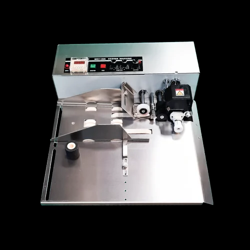 Chamunda Semi-Automatic Batch Coding Machine, Voltage : 220 V, Power ...