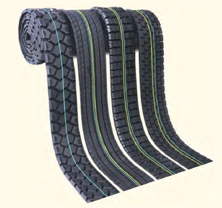 Black Flat Precured Tread Rubber, for Tyre Use, Pattern : Plain at Best ...