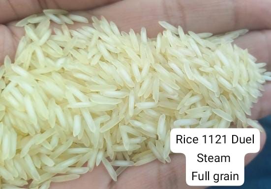 White Soft Common 1121 Steam Basmati Rice, Variety : Medium Grain at Rs ...