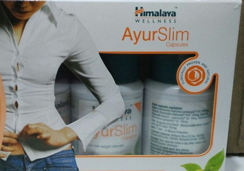 Himalaya Ayurslim Capsules Combo Pack, Grade Standard : Ayurvedic Grade ...