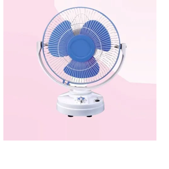 Hi-choice White Blue Pearl Moving Table Fan, Fan Size : 12 Inch at Rs ...
