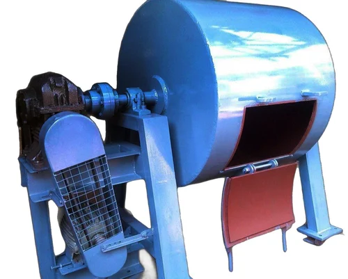 Tumbling Barrel Machine, for Manufacturing Industry, Capacity : 100 kg ...