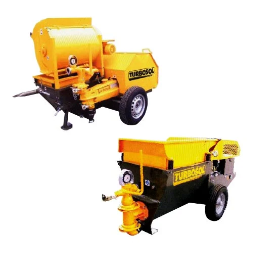 Turbosol 630 - 1020 Kg Plaster Spraying Machine at Best Price in Pune ...