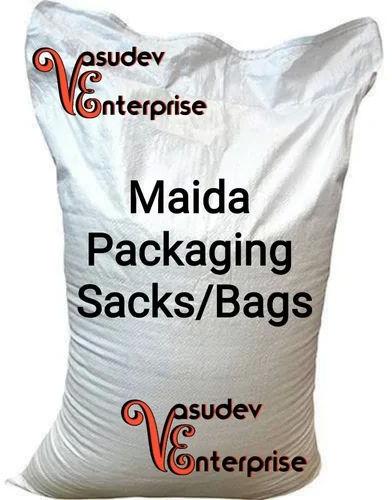 Milky White Pp Woven Maida Packaging Sack Bag At Rs 12 Piece In