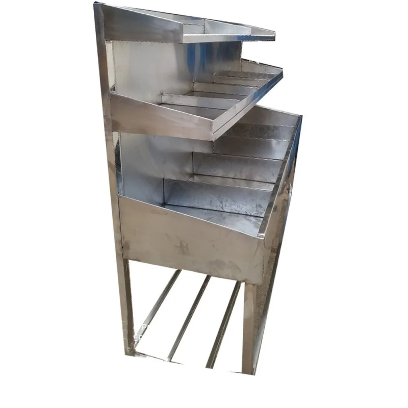 Silver Stainless Steel Vegetable Rack, Size : 37x56x48mm at Rs 4,200 ...