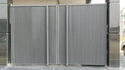Rectangular Polished Aluminum Aluminium Gate Profile, For College ...