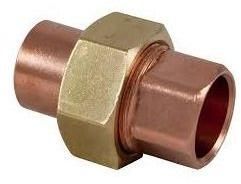 Golden Polished Copper Union, for Fitting, Shape : Round at Rs 50 ...