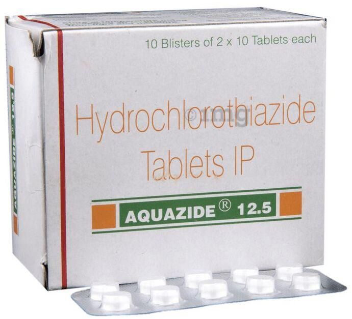 AQUAZIDE Hydrochlorothiazide tablet at Rs 10.97 / Strip in Nagpur ...