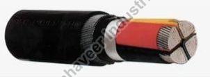 Black XLPE A2XY3.5C150 Aluminium Armoured Cable, for Industrial, Voltage : 1100 V at Rs 788 ...
