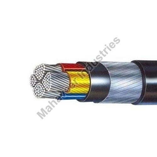 Black PVC A2XY3.5C185 Aluminium Unarmoured Cable, for Industrial at Rs 1,033 / Meter in Ludhiana