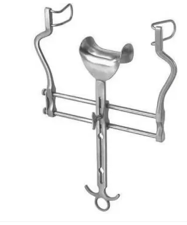 Manual 410 Polished Metal Abdominal Retractor, for Gynecology Surgery ...