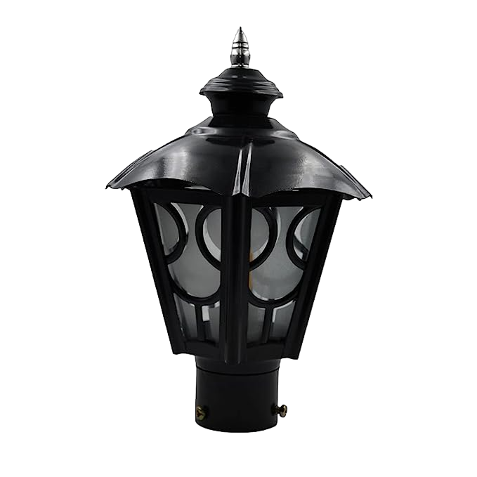 Black Led Gate Lights, For Outdoor, Shape : Round at Rs 300 / piece in ...