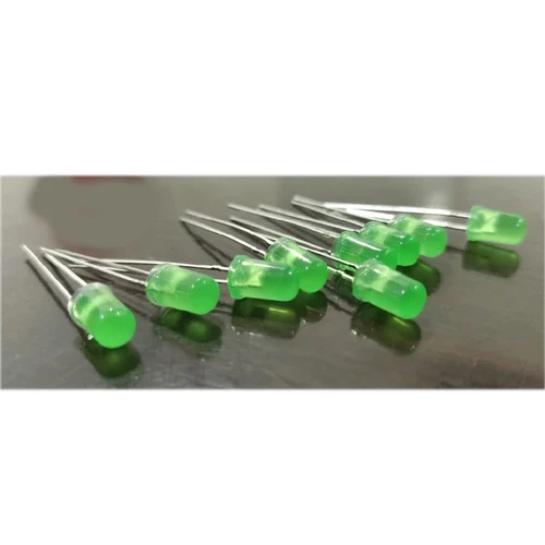 Round Crystal Green Light LED, Voltage : 3V at Rs 3 / Piece in Noida ...