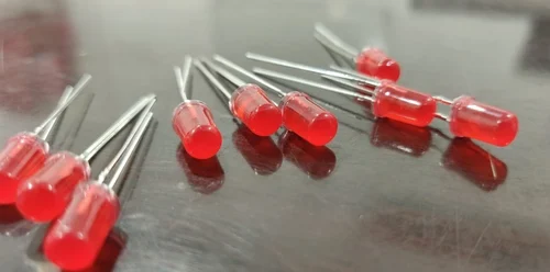 Round Crystal Red LED Light at Rs 2 / Piece in Noida | Reyansh ...