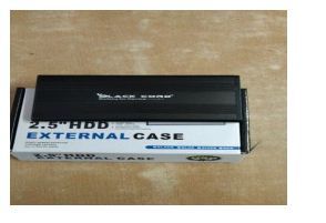 Rectangular Polished 2.5 HDD External Case, Color : Black at Rs 185 ...
