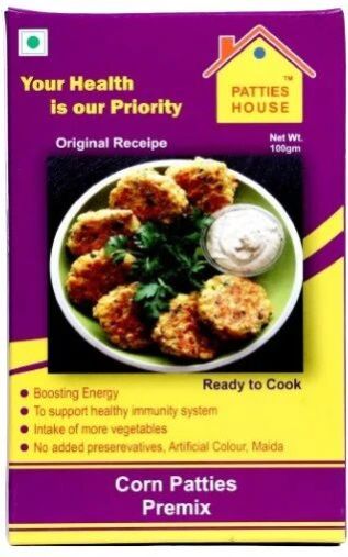 Corn Patties Premix, Packaging Type : Paper Box at Rs 140 in Mumbai ...